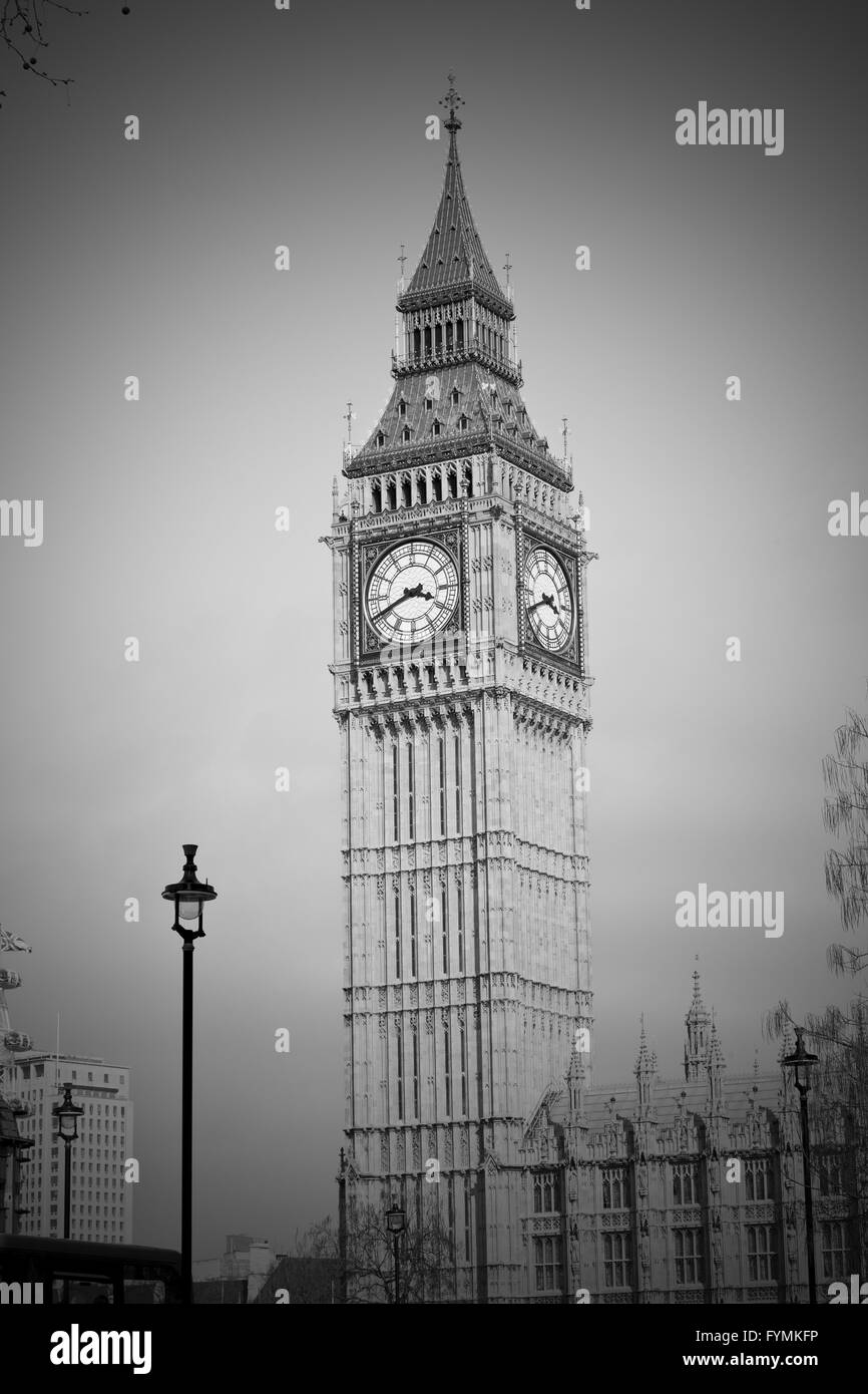 london big ben and historical old construction england aged city Stock ...