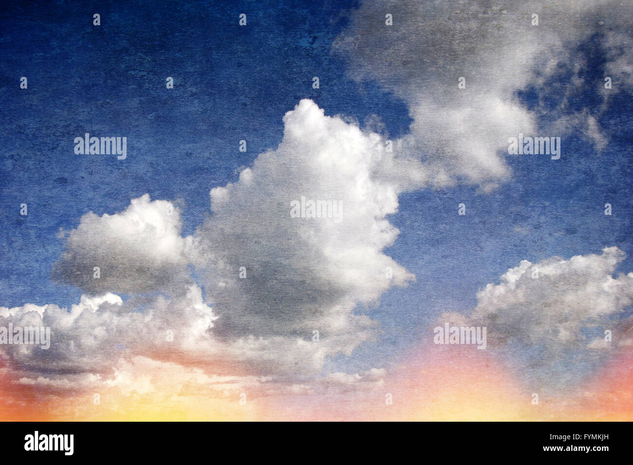 Vintage clouds background Stock Photo - Alamy