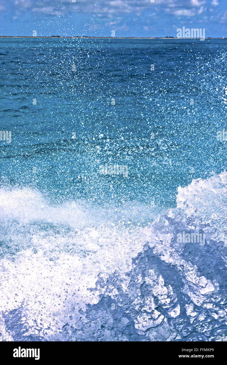 ground wave in and blue sunny day Stock Photo - Alamy