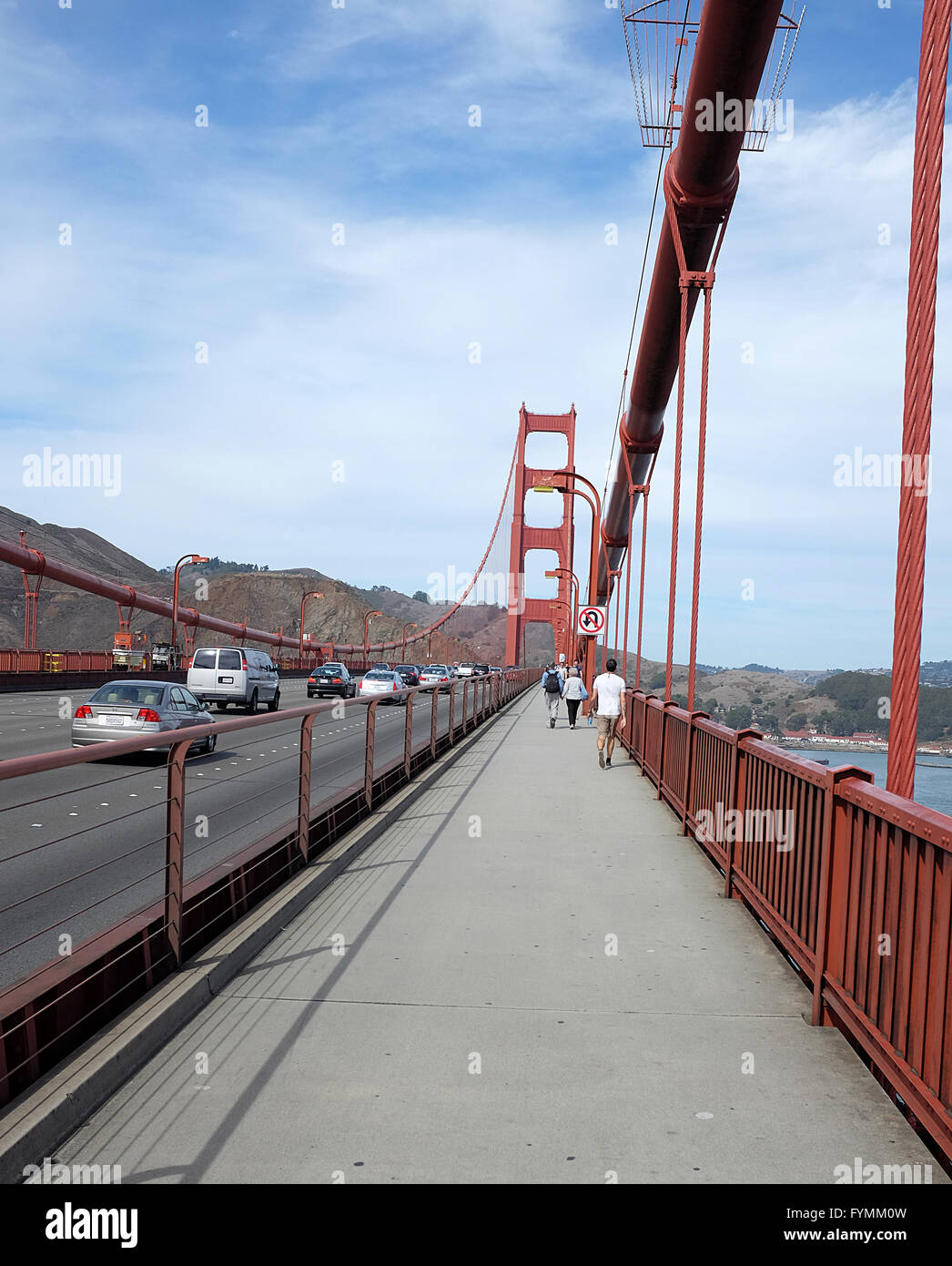 Golden gate bridge walk hi-res stock photography and images - Alamy