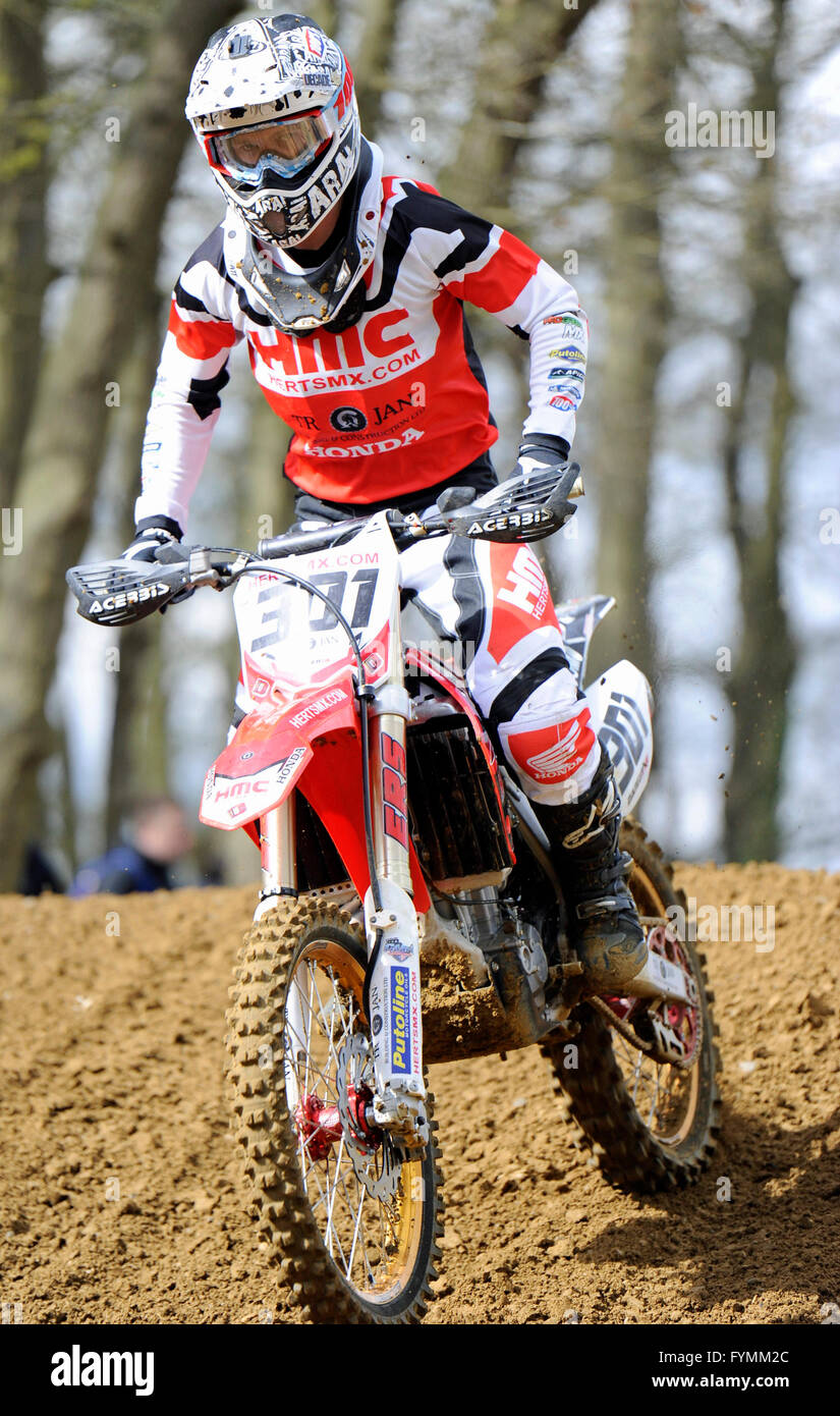 24.04.16 Maxxis British MX Championships. Round 2. Shaun Southgate (301 ...