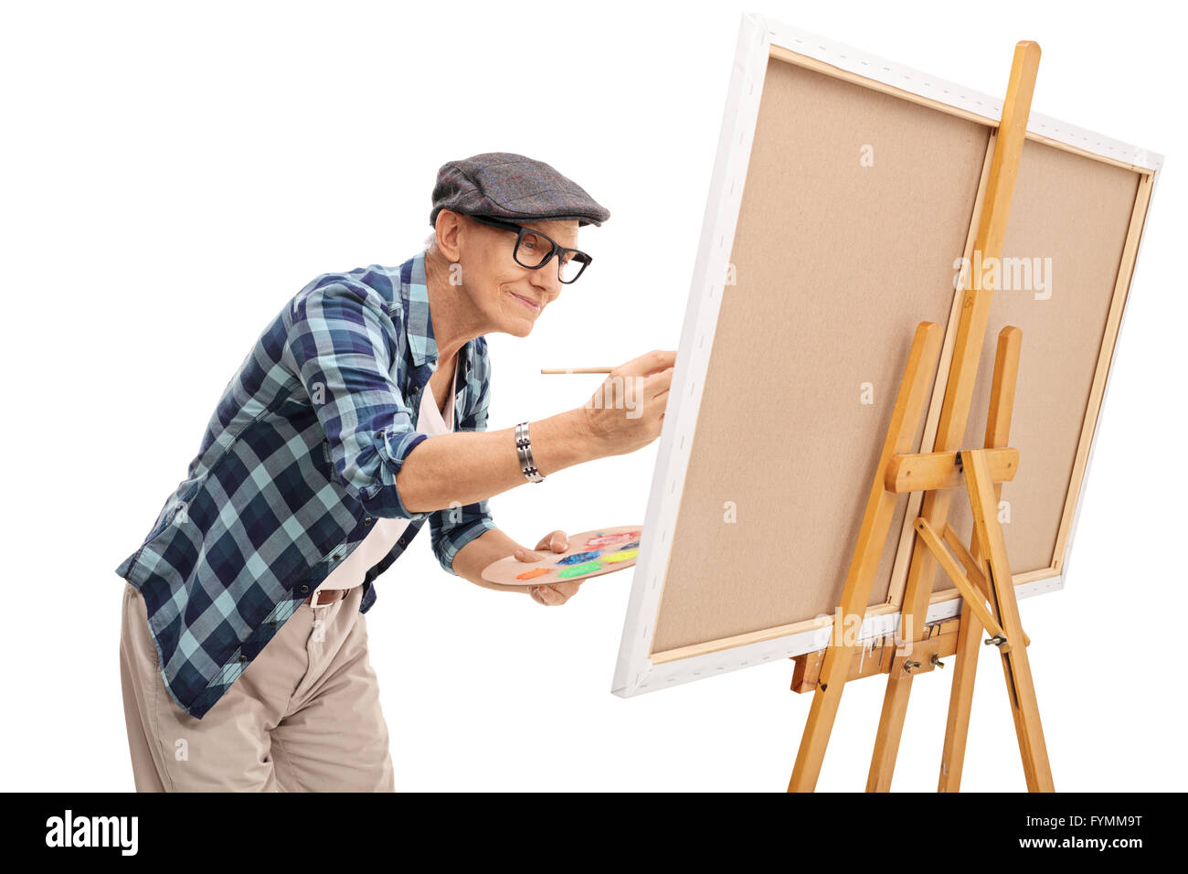 Draw painter Cut Out Stock Images & Pictures - Alamy