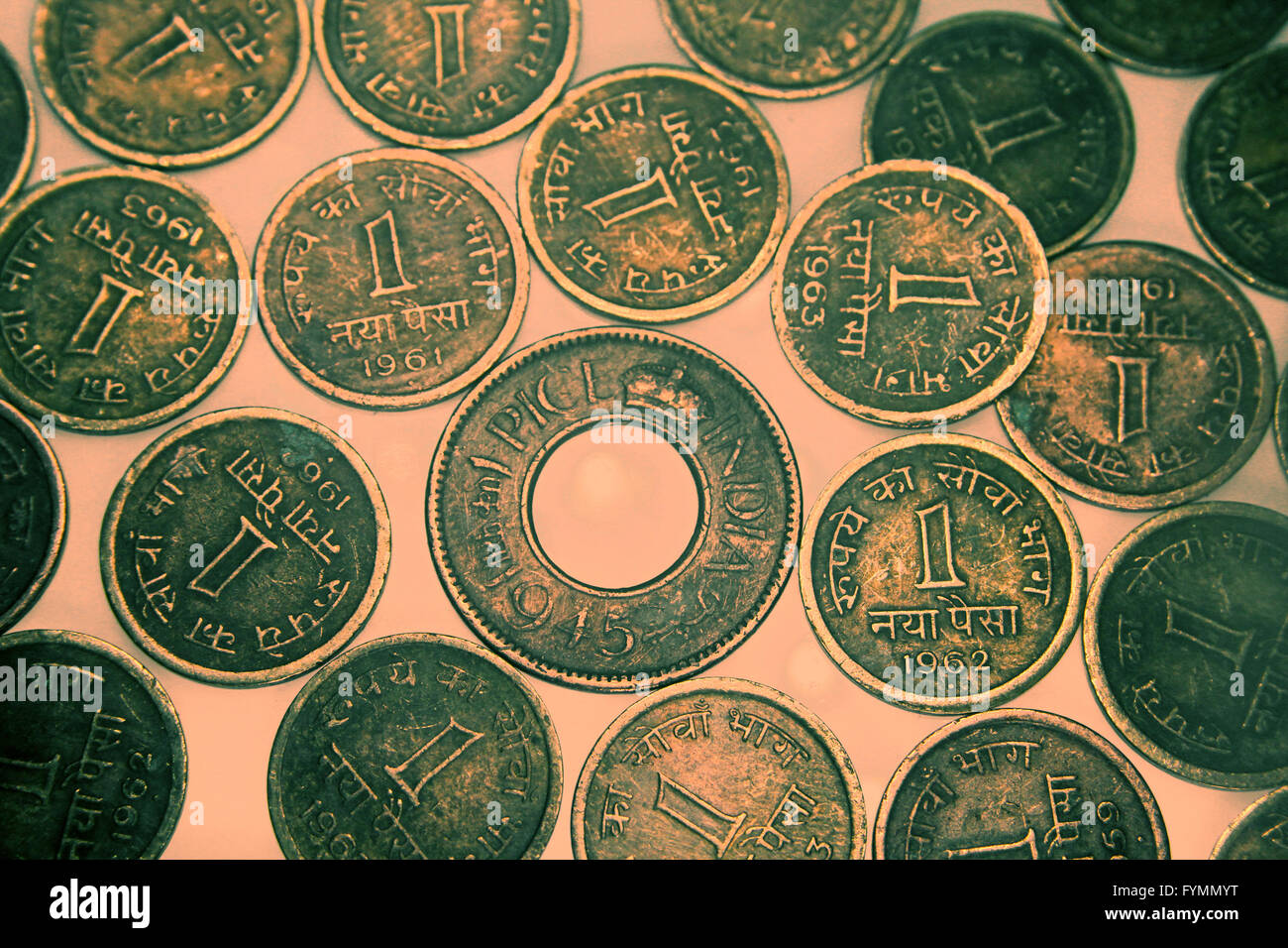 Indian ancient coins hi-res stock photography and images - Alamy