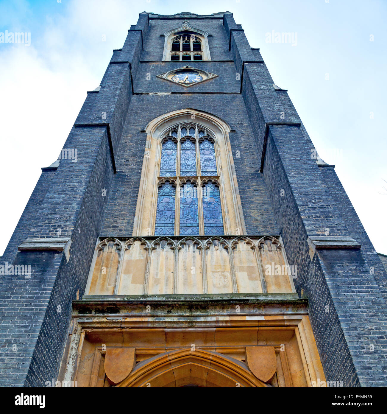 old architecture in england london europe wall and history Stock Photo ...