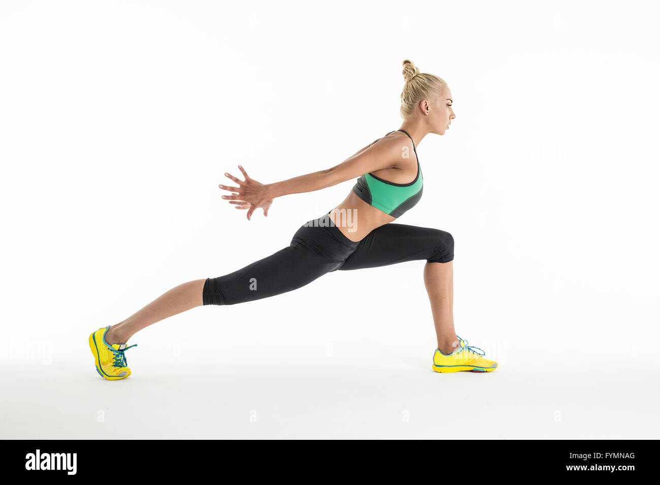 Rhythmic gymnast leg hi-res stock photography and images - Alamy