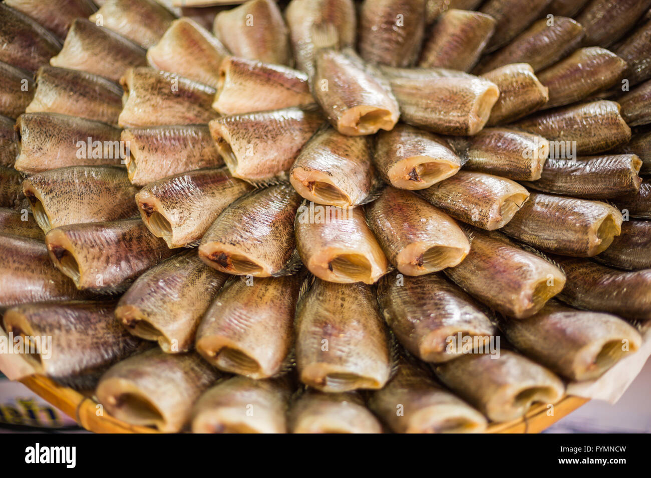 dried fish prepared to fried Stock Photo - Alamy