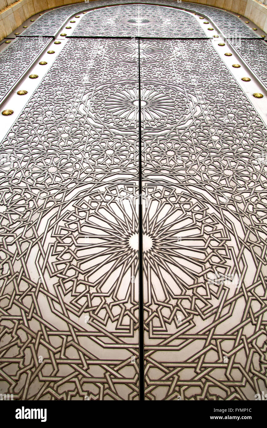 gray metal rusty morocco in africa the gold Stock Photo - Alamy