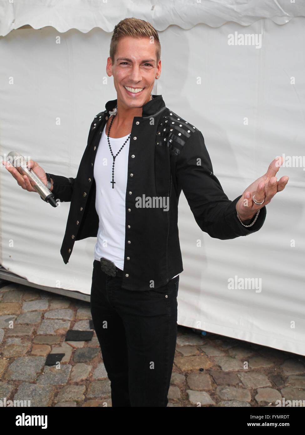 Singer Norman Langen Stock Photo - Alamy