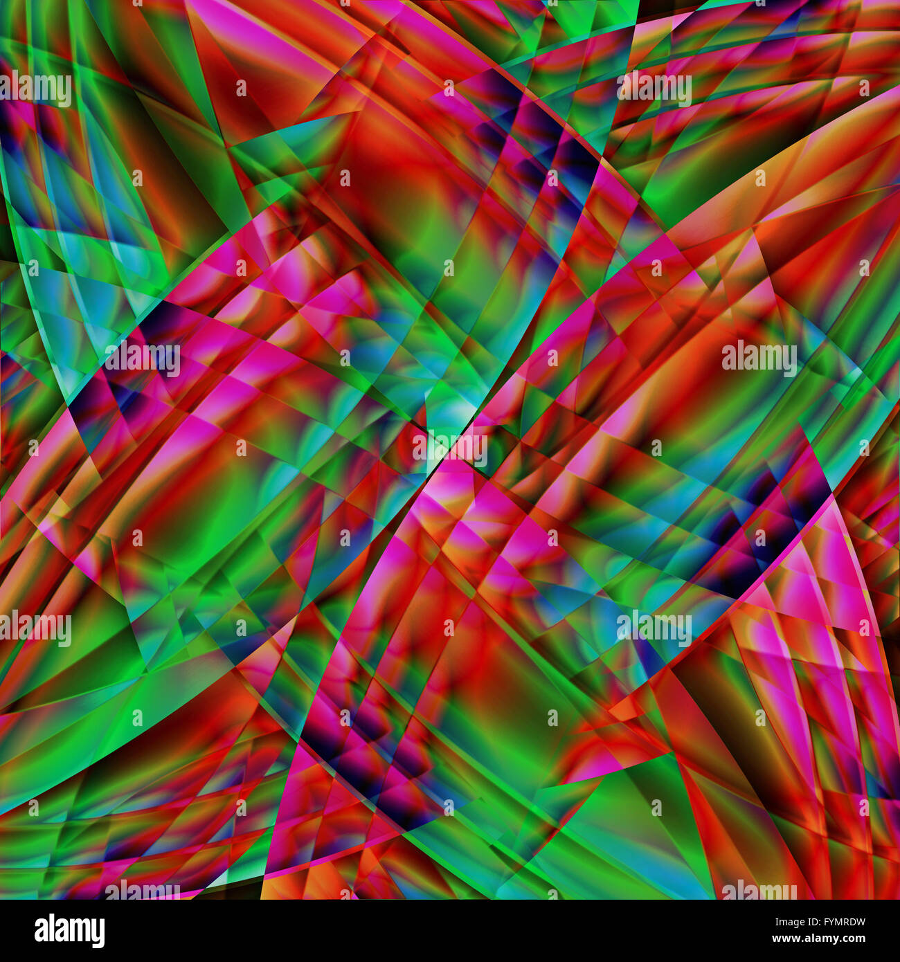 Abstract old chaotic pattern with colorful translucent curved lines ... Abstract old chaotic pattern with colorful translucent curved lines ...