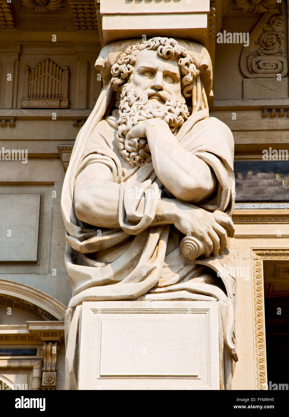 marble in old historical statue Stock Photo - Alamy