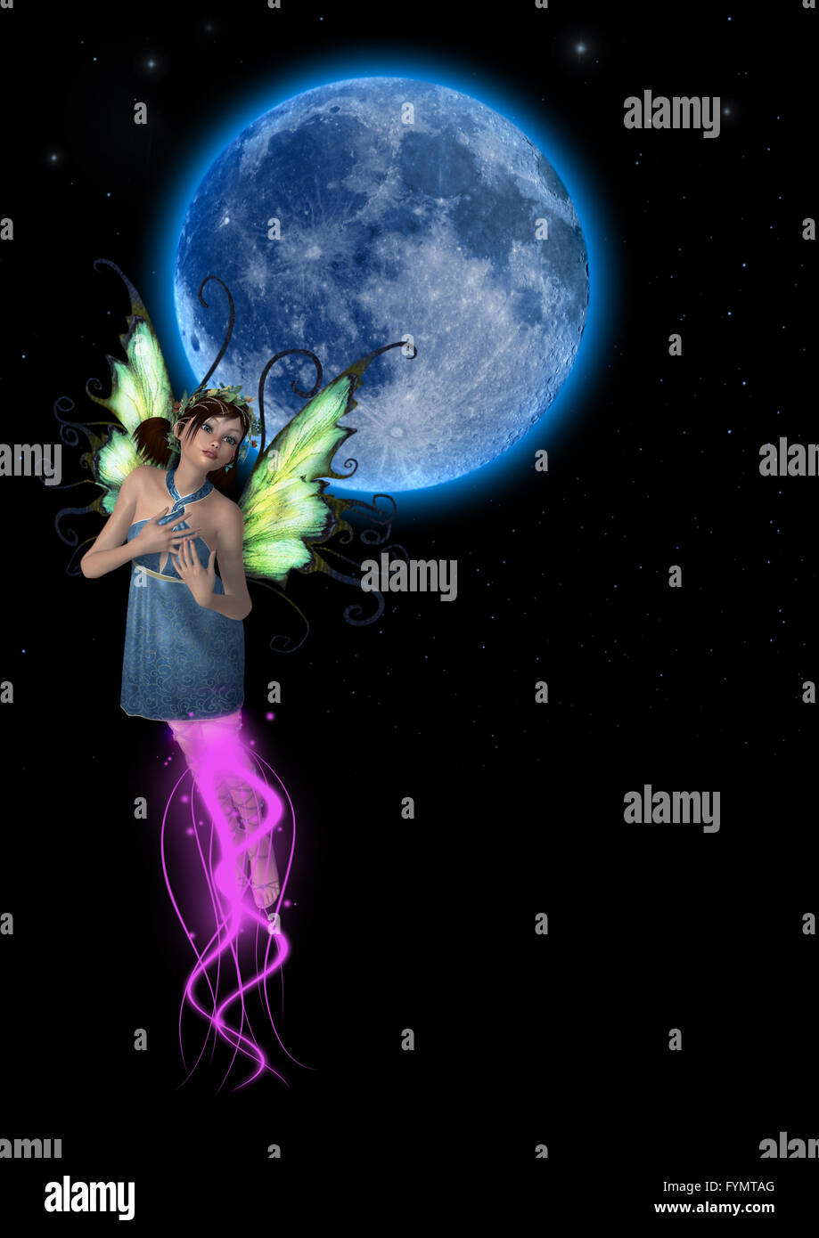 Flying fairies hi-res stock photography and images - Alamy