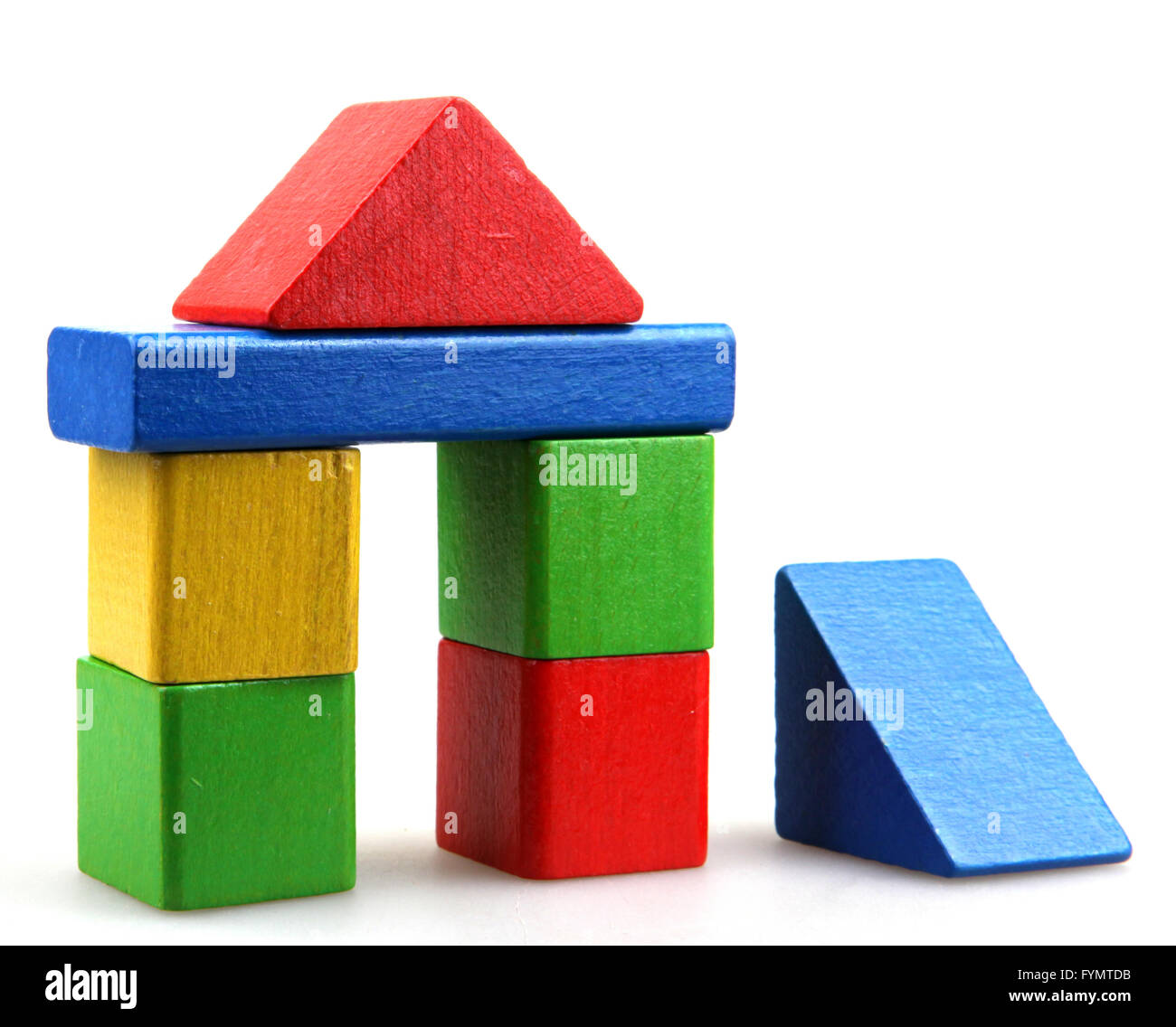 Geometric buildings Cut Out Stock Images & Pictures - Alamy