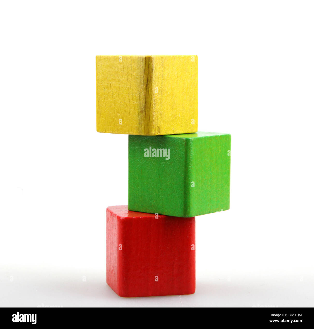 Wooden building blocks Stock Photo - Alamy