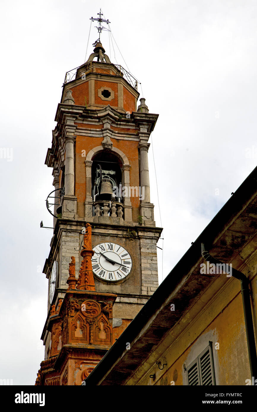 rainy day milan old abstract in italy Stock Photo - Alamy