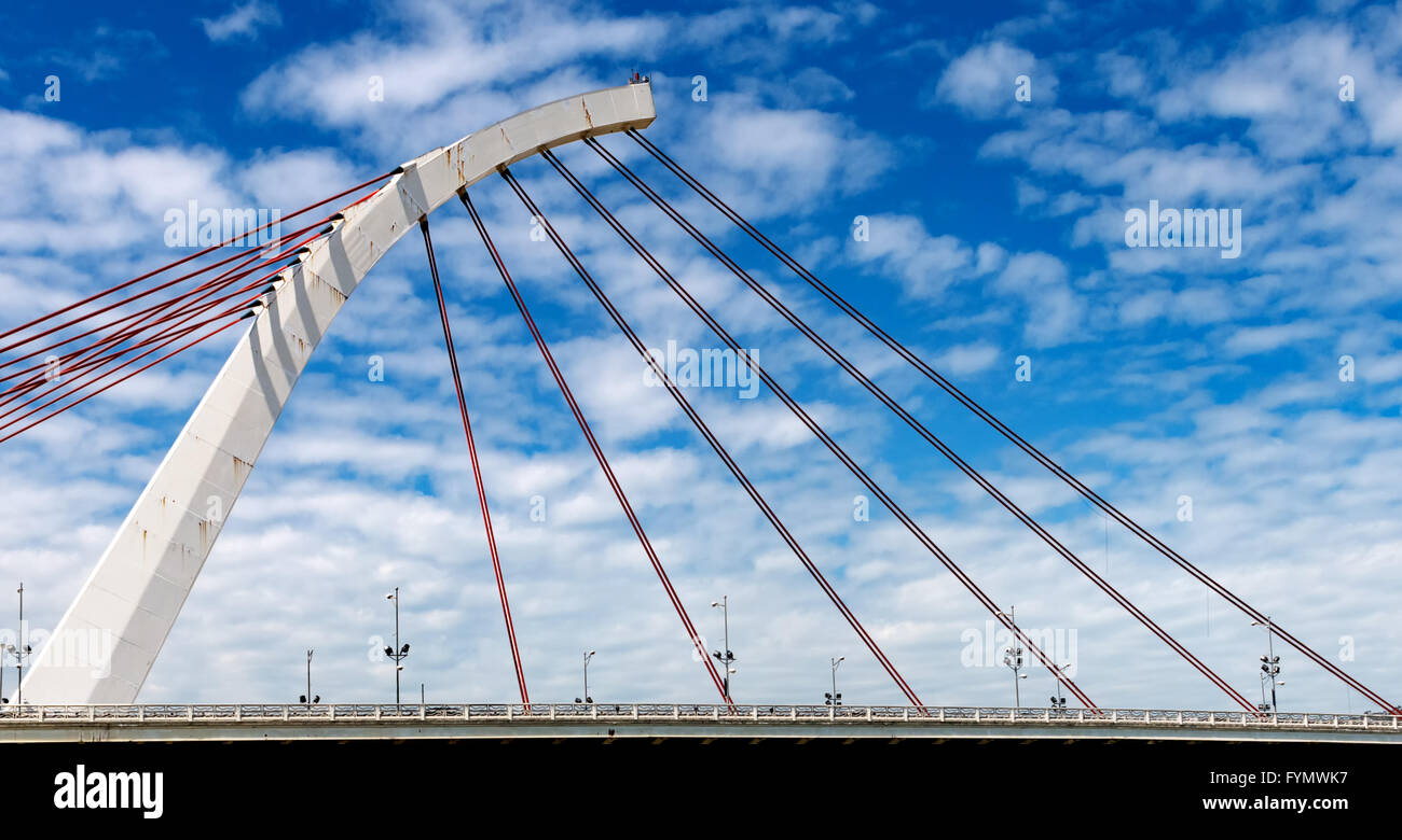 Modern bridge of two banks hi-res stock photography and images - Alamy