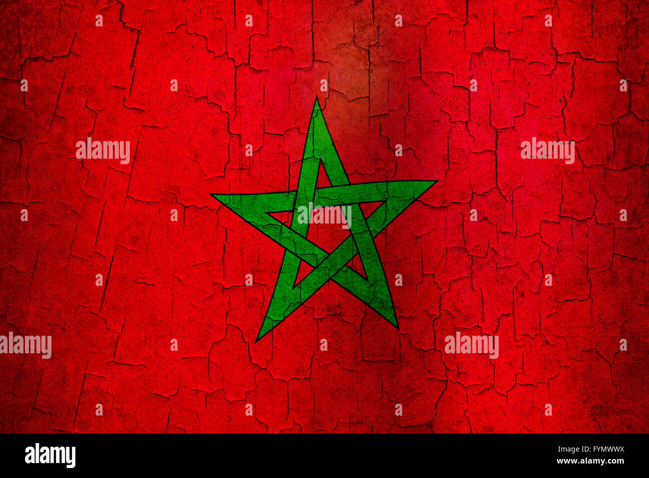 Flag african country morocco hi-res stock photography and images - Alamy