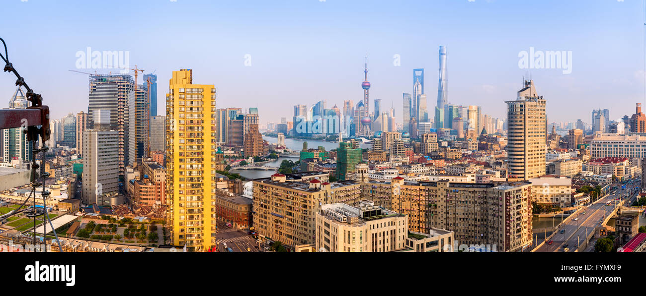 Crane building shanghai china asia architecture hi-res stock ...