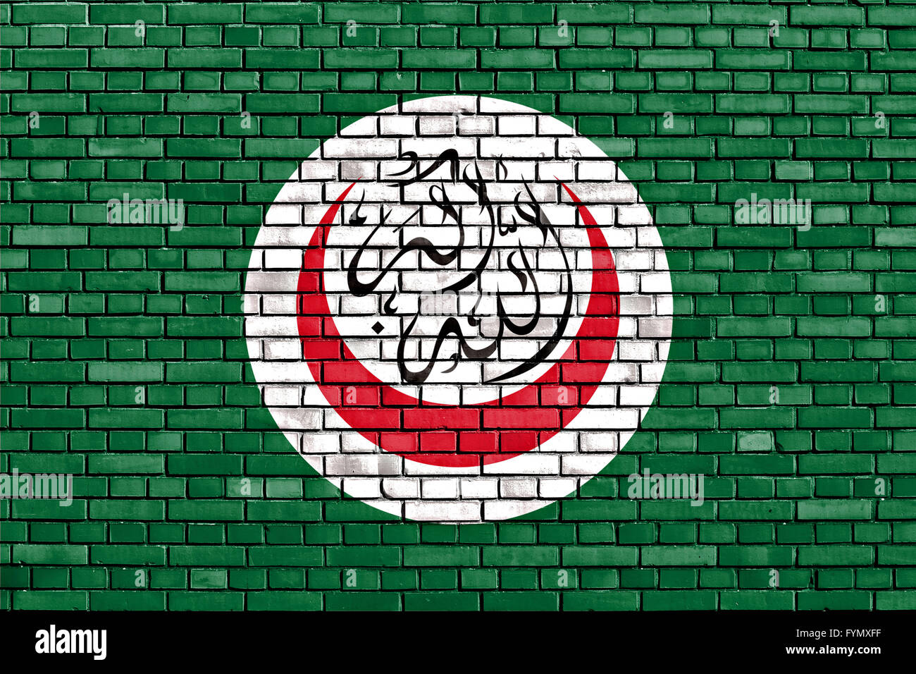 Flag of organisation of islamic cooperation hi-res stock photography ...