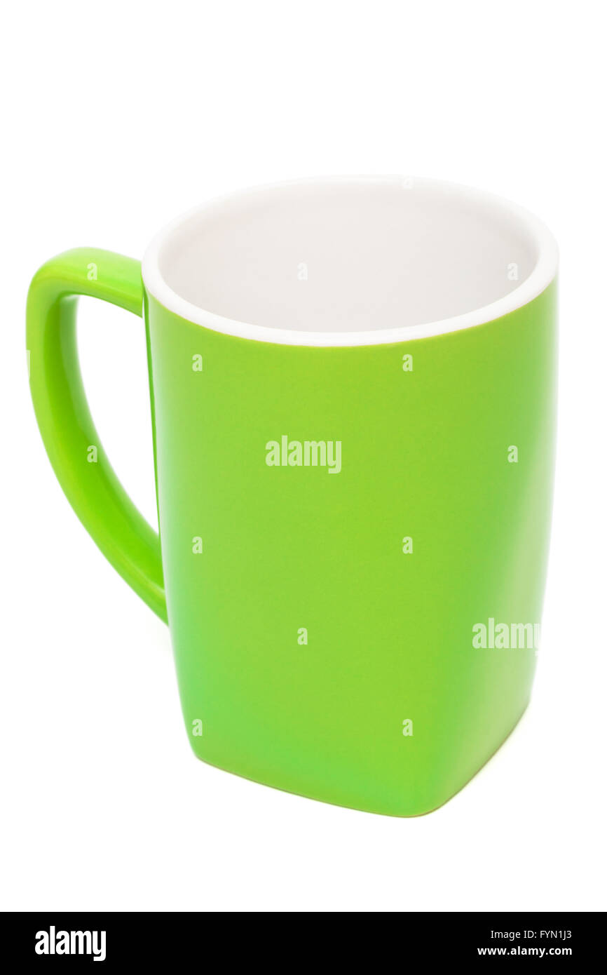 Empty green coffee cup hi-res stock photography and images - Alamy