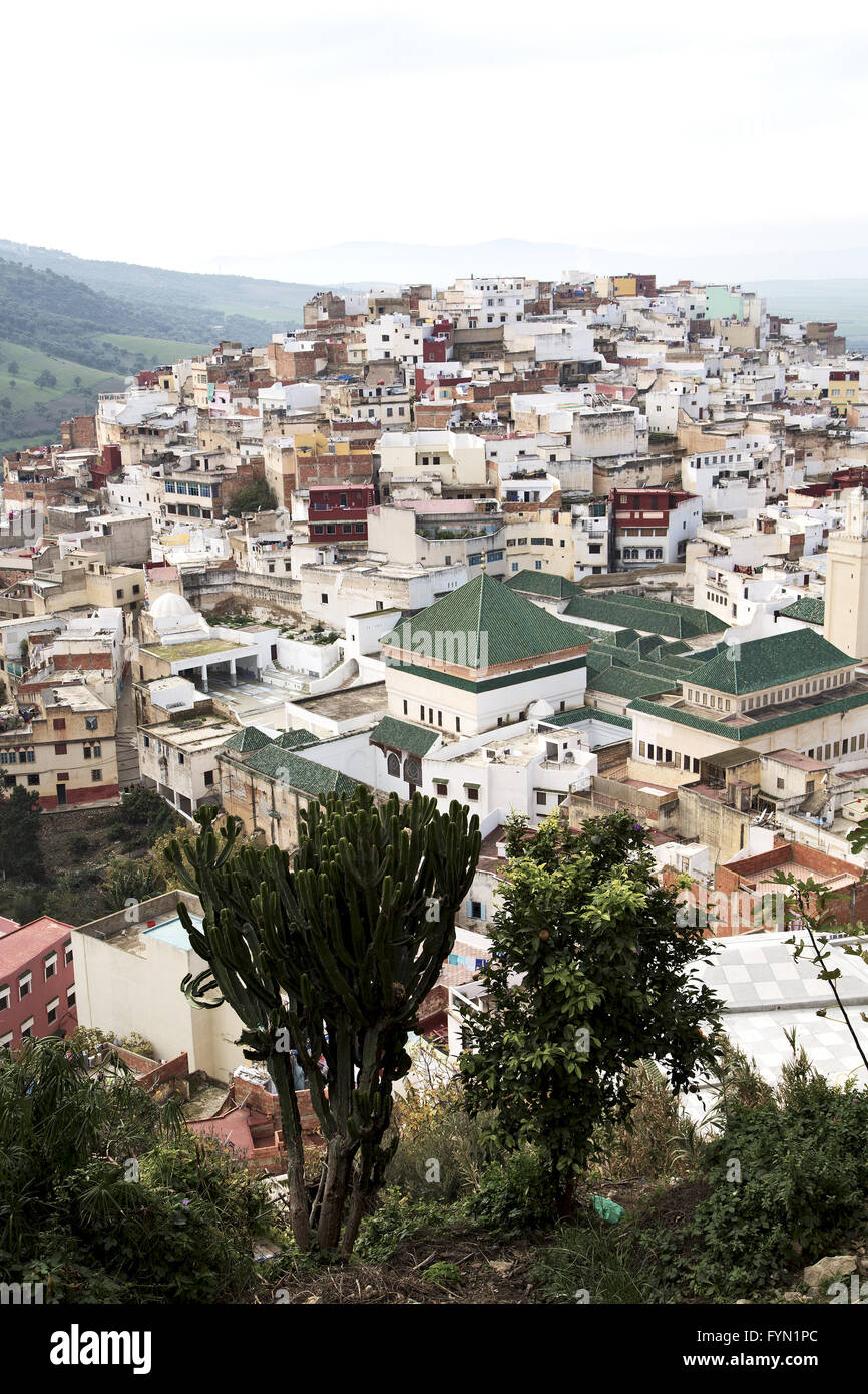 constructions from high in the morocco africa field Stock Photo - Alamy