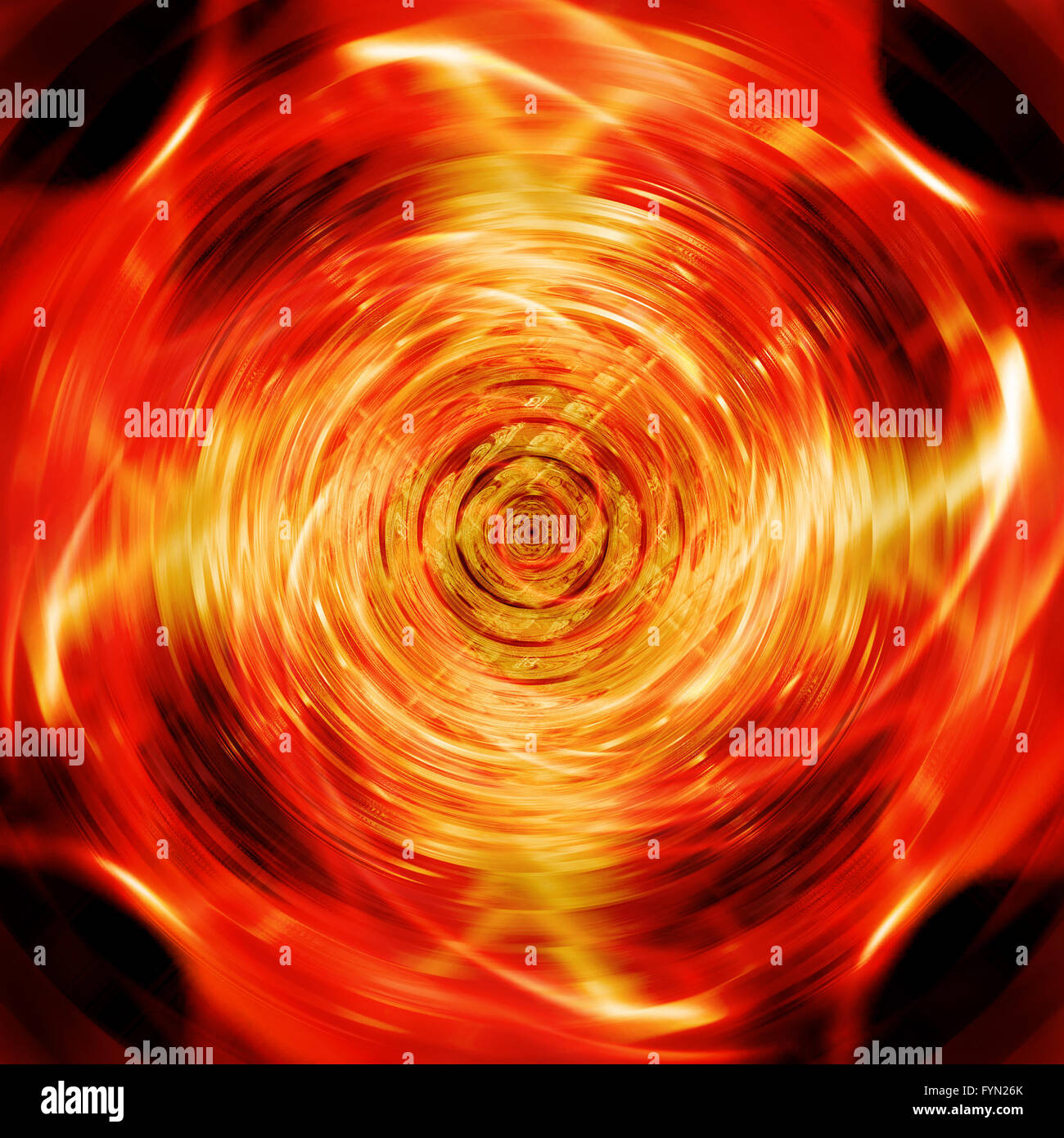 Abstract golden disk for poster and music background Stock Photo - Alamy