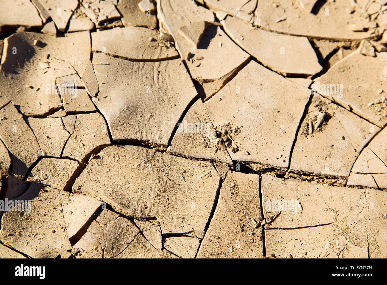 brown dry sand in erosion and abstract Stock Photo - Alamy