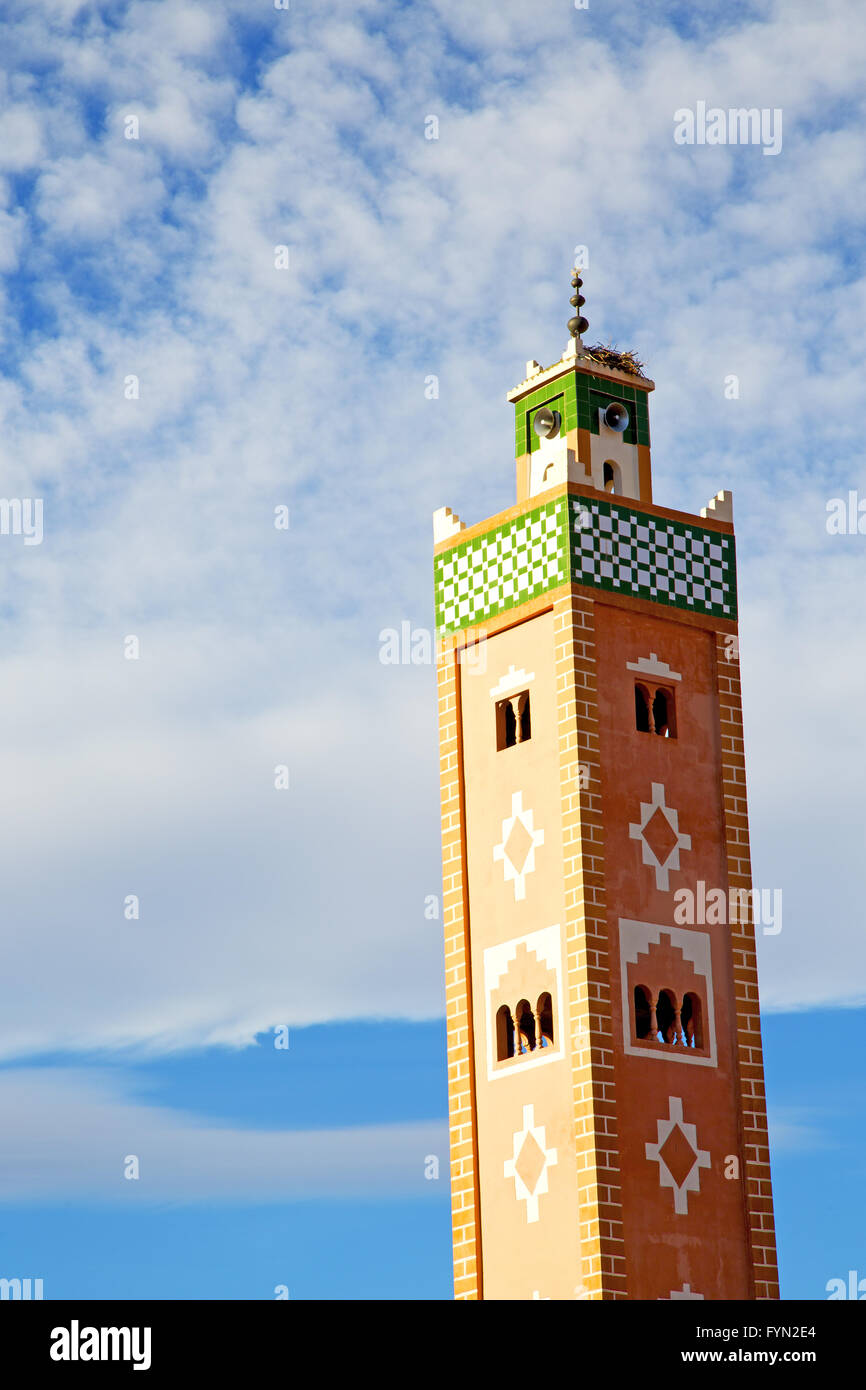 muslim in mosque the morocco africa minaret religion Stock Photo - Alamy