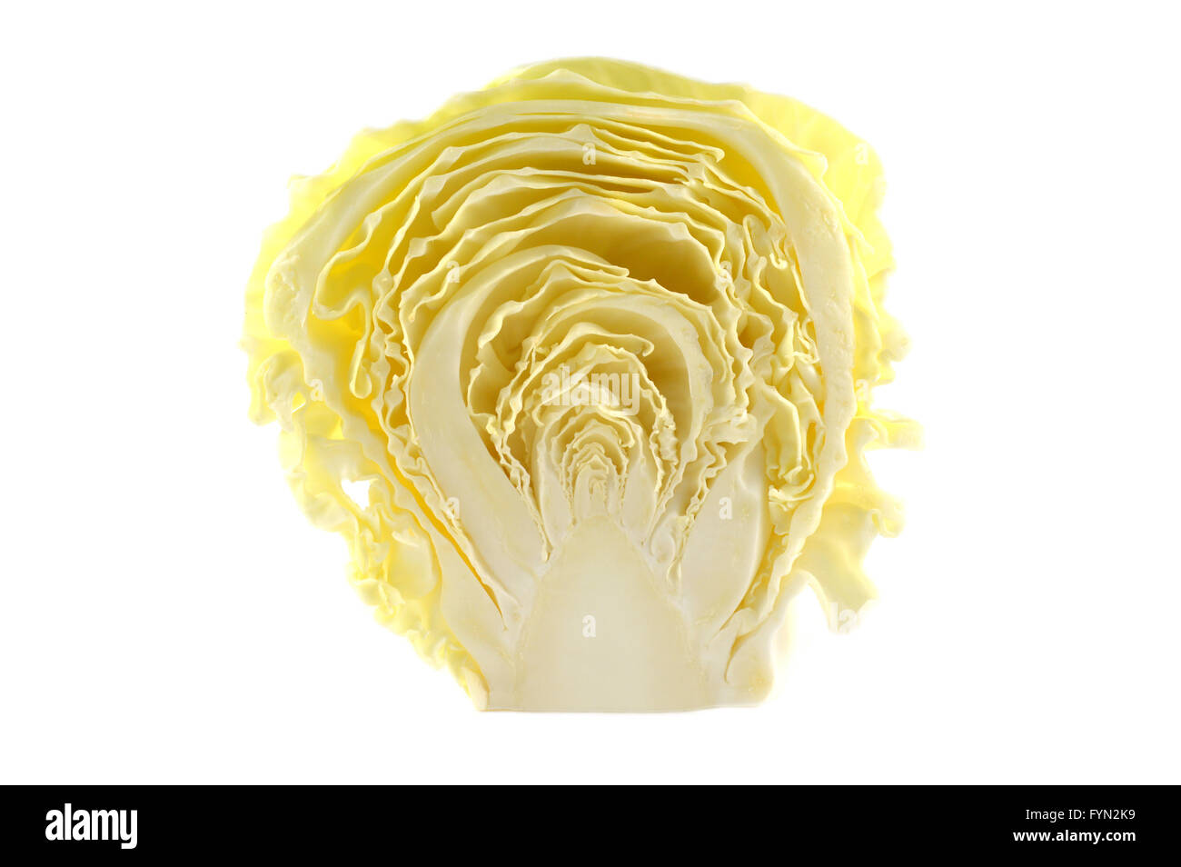 Cabbage half half hi-res stock photography and images - Alamy