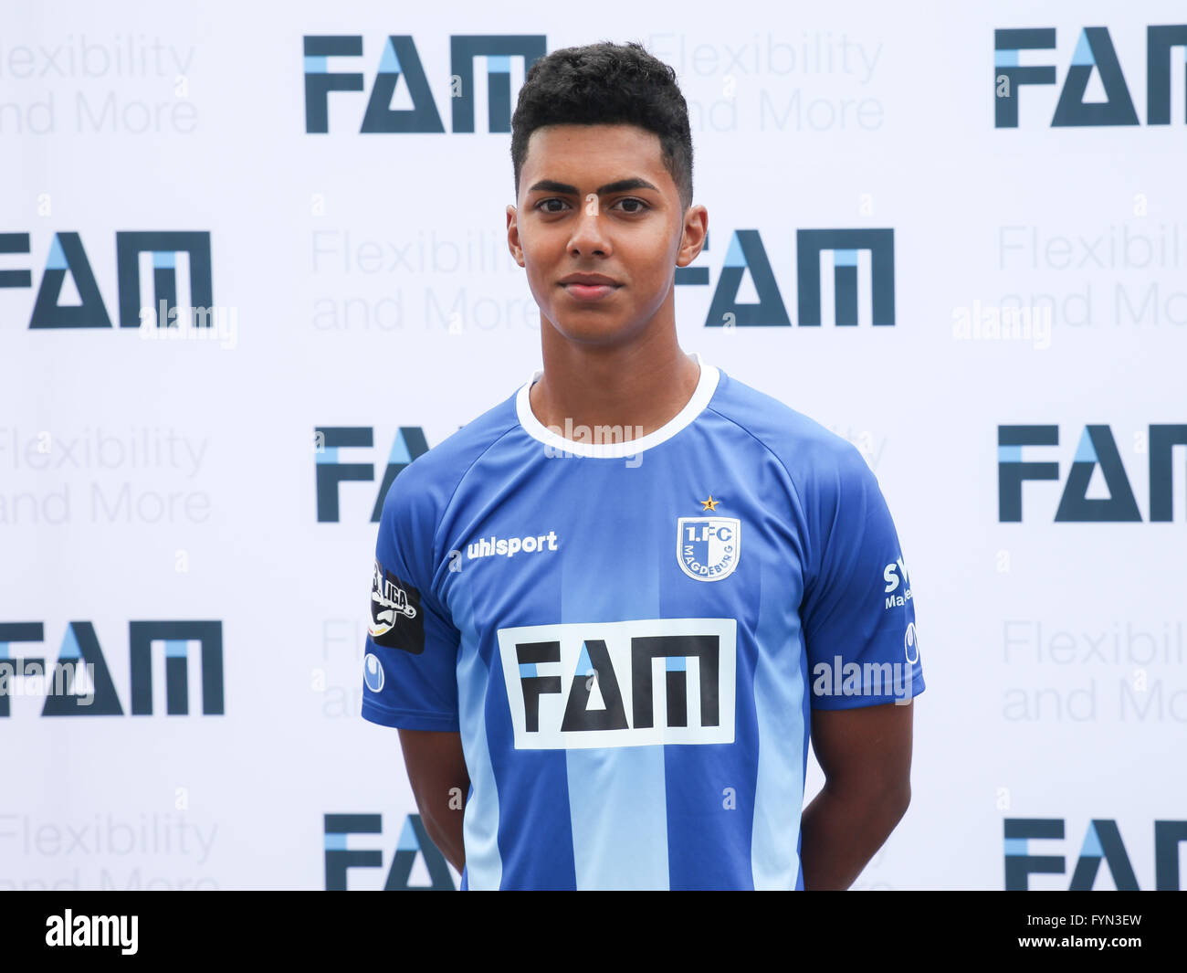 Tarek Chahed (1.FC Magdeburg Stock Photo - Alamy