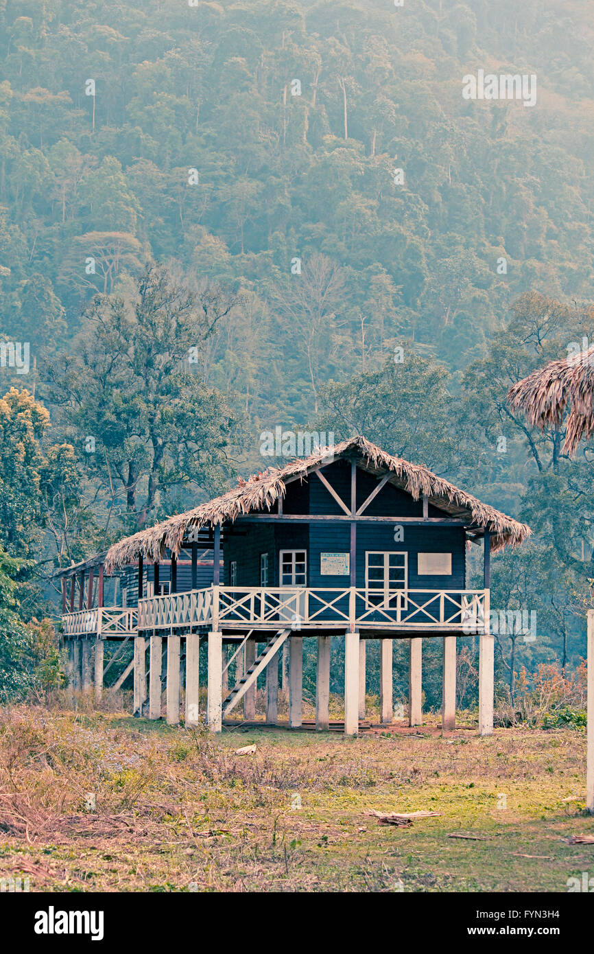 Forest Rest House Stock Photo - Alamy