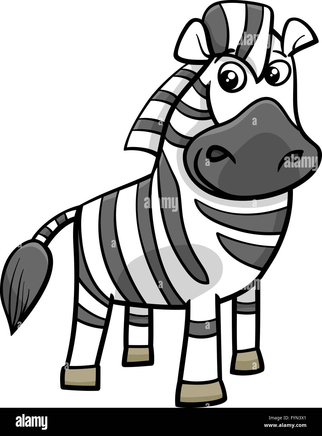 Cartoon Zebra High Resolution Stock Photography and Images - Alamy