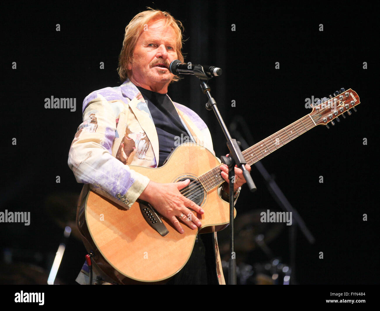 Singer Frank Zander Stock Photo - Alamy