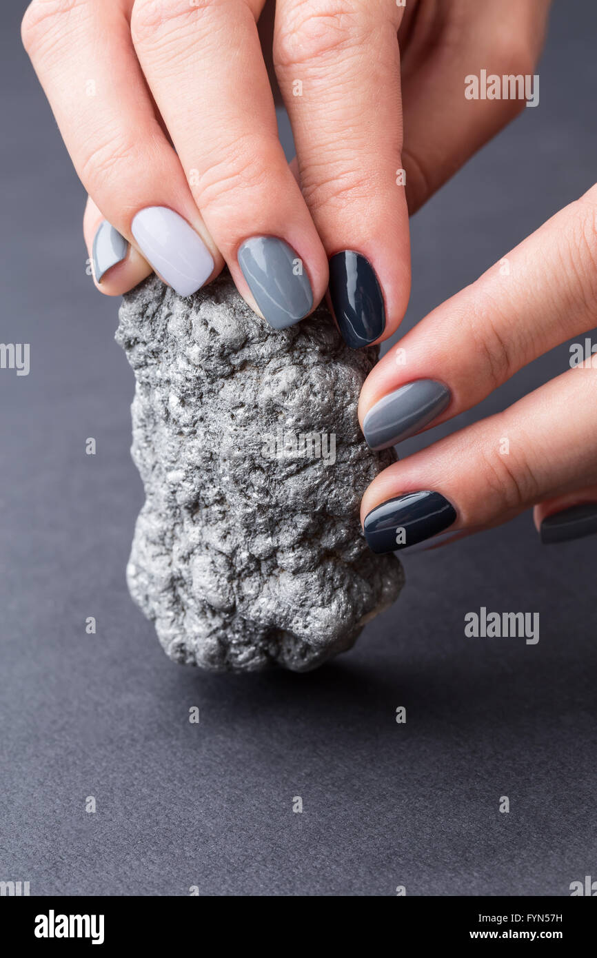 Silver hands hi-res stock photography and images - Alamy