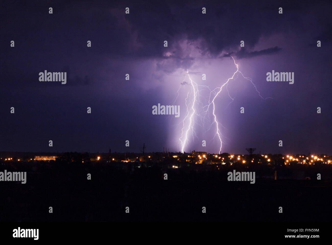 Lightning scenery hi-res stock photography and images - Alamy