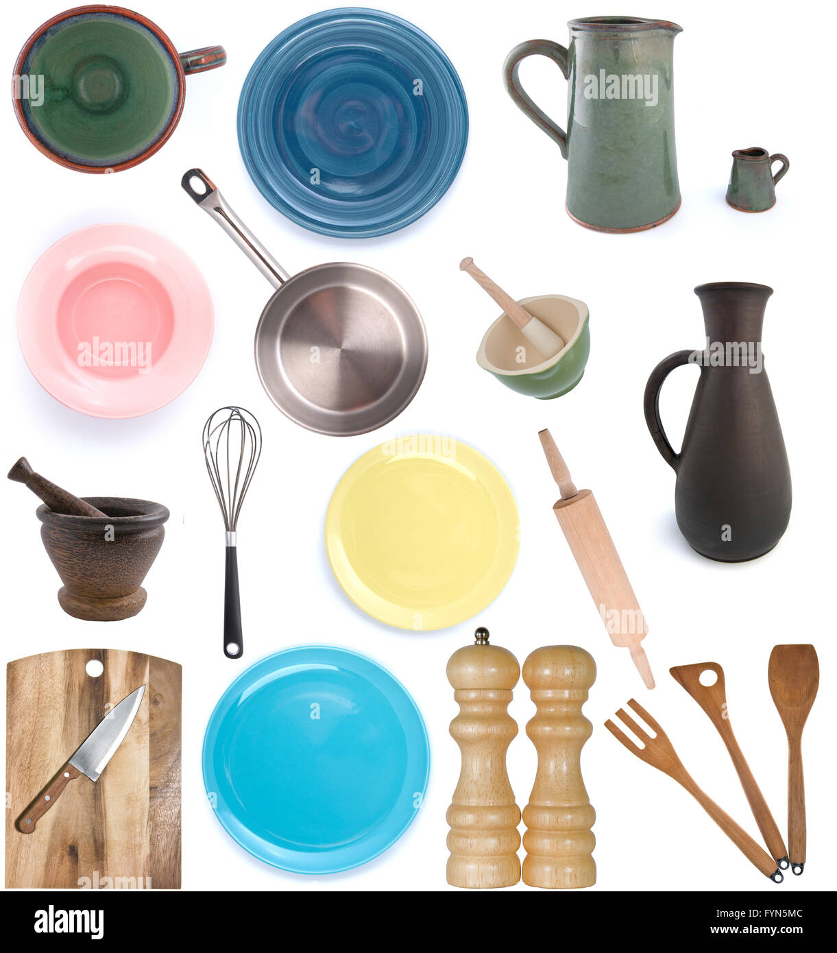 Cookware. Set №1 Stock Photo - Alamy