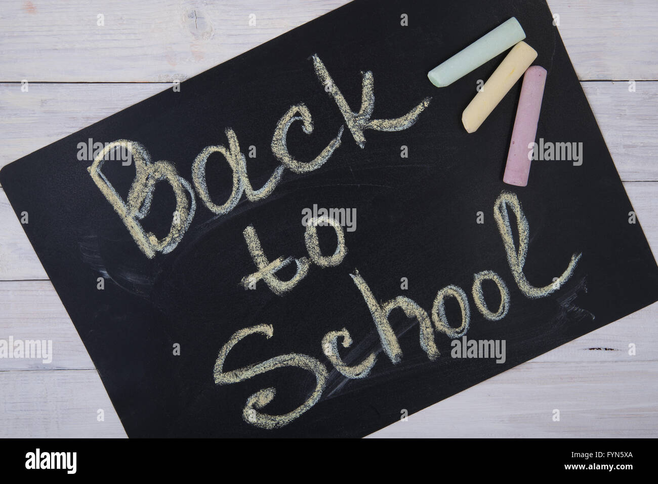 The inscription in chalk on a blackboard Stock Photo - Alamy