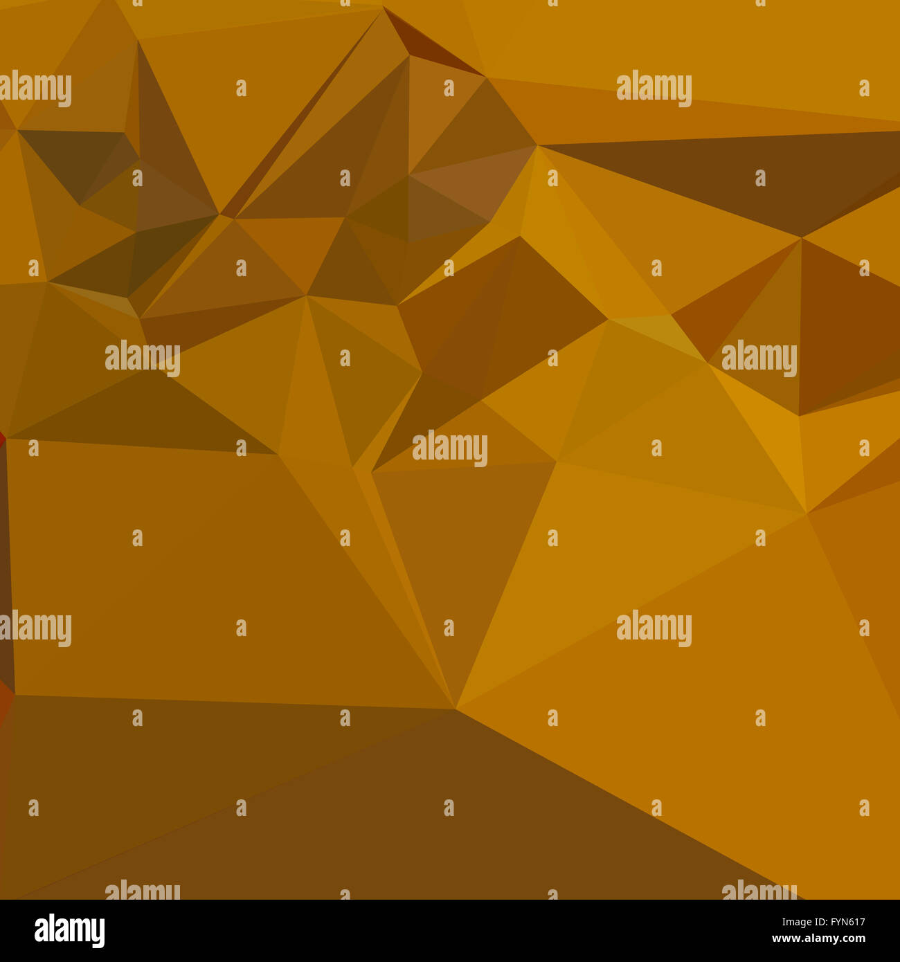 Curry Yellow Abstract Low Polygon Background Stock Photo - Alamy
