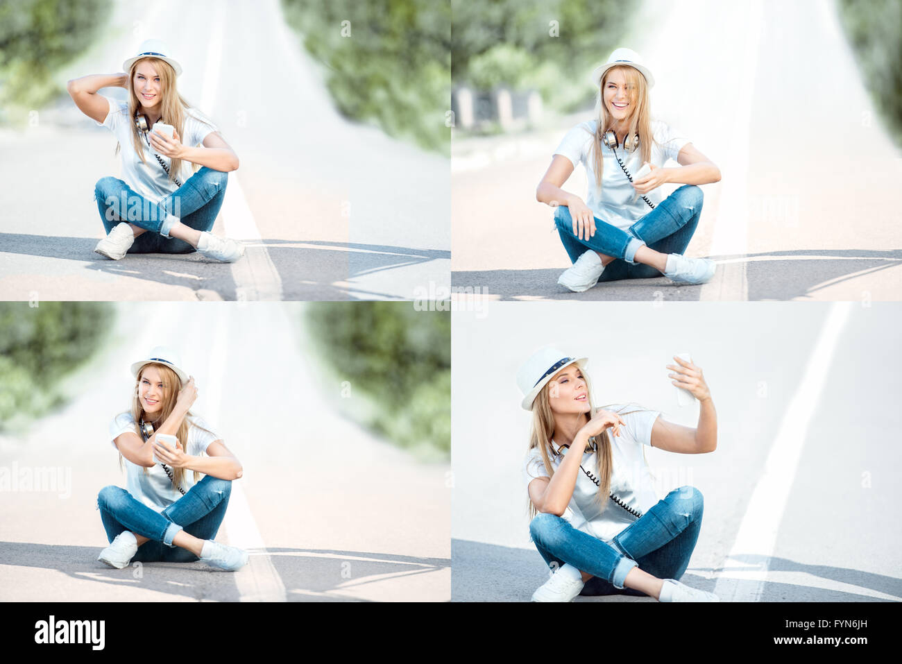 Pretty and smart Stock Photo - Alamy