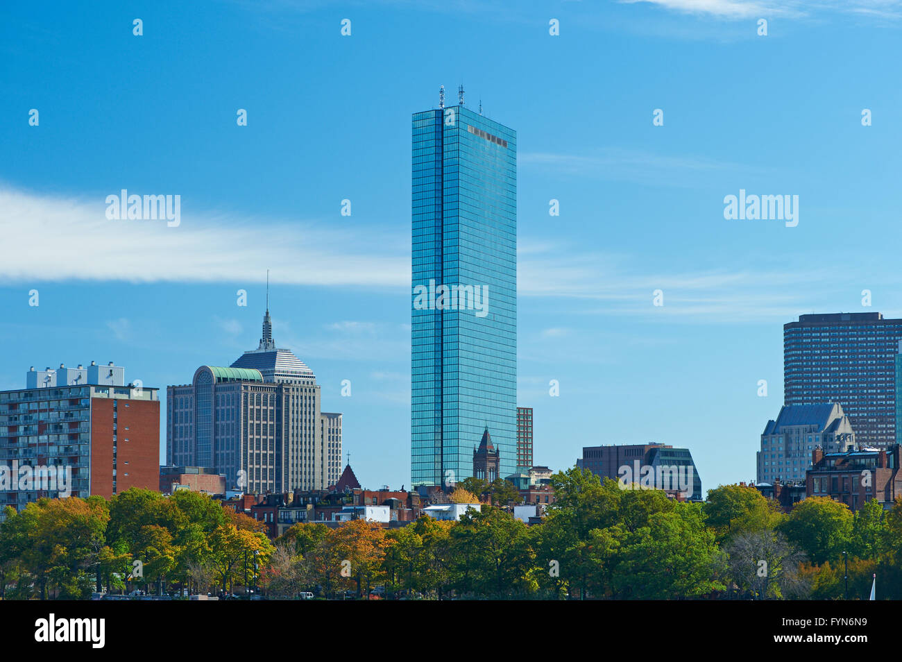 Boston charles river fall hi-res stock photography and images - Alamy