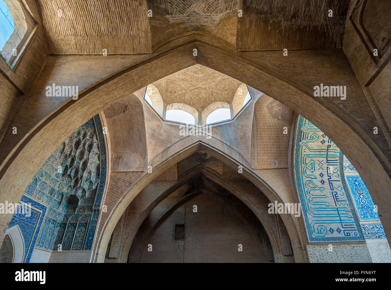 Jameh or Friday Mosque of Isfahan, Iran Stock Photo - Alamy