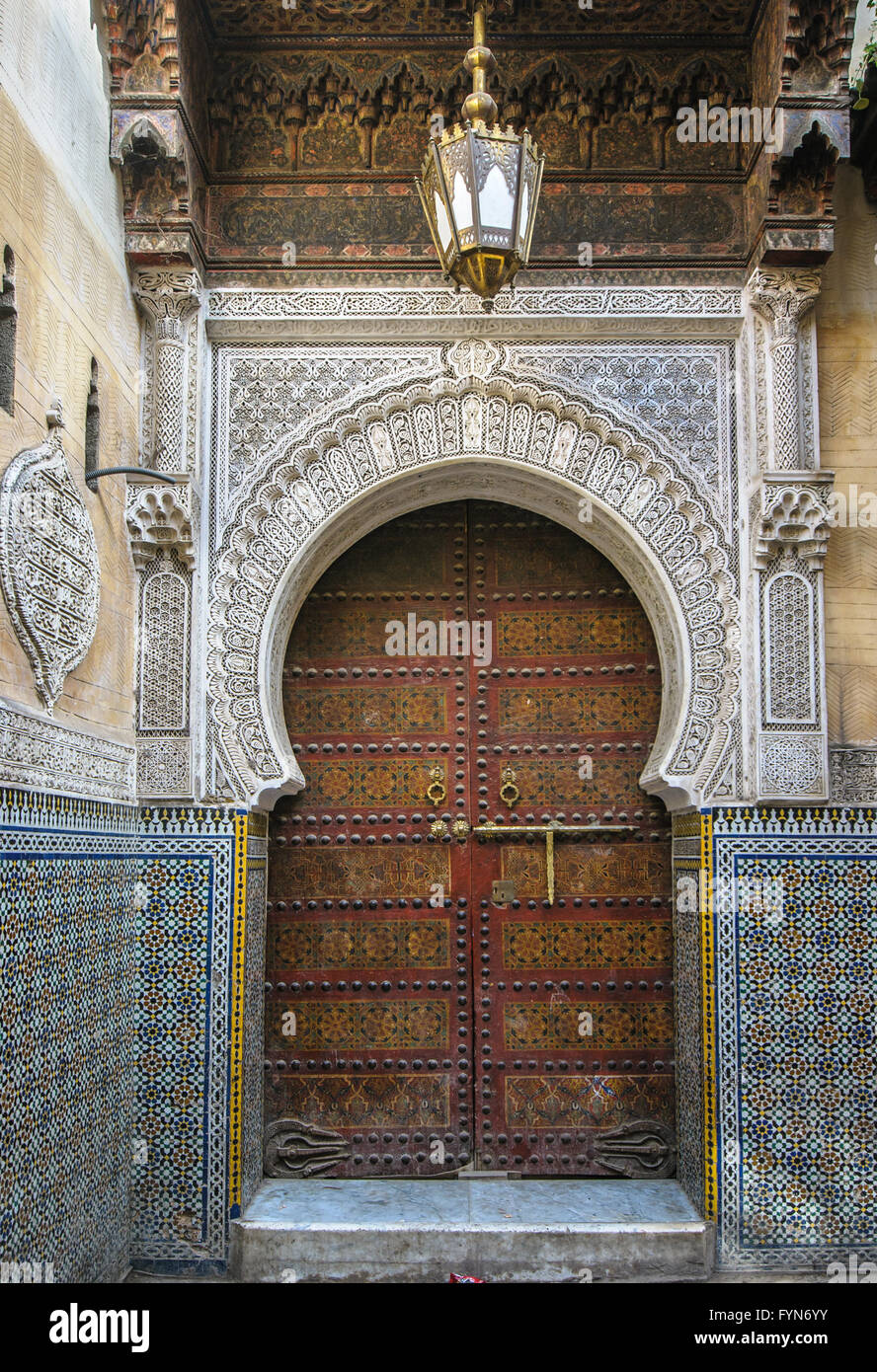 Ancient doors, Morocco Stock Photo - Alamy