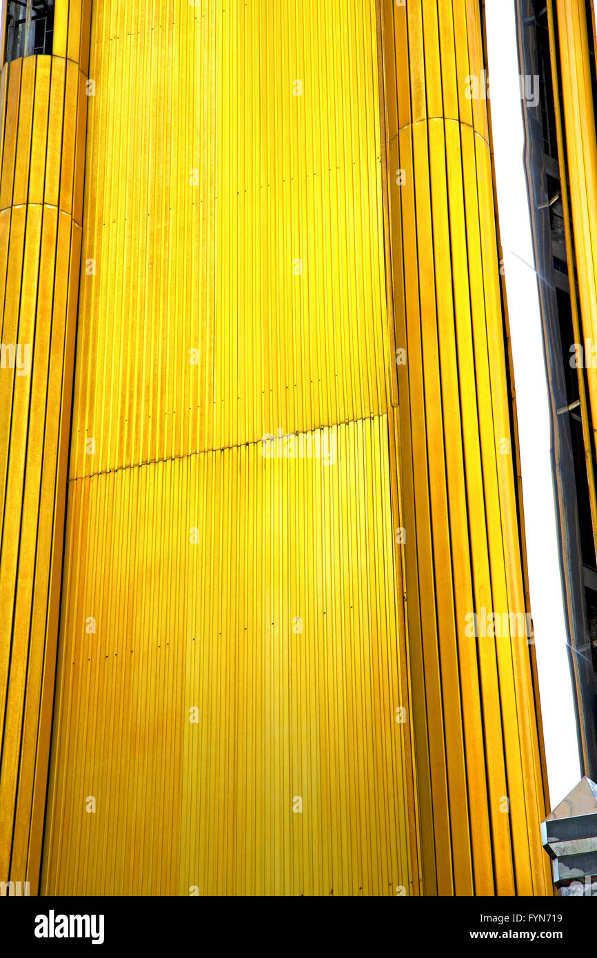 abstract temple in metal palaces Stock Photo - Alamy