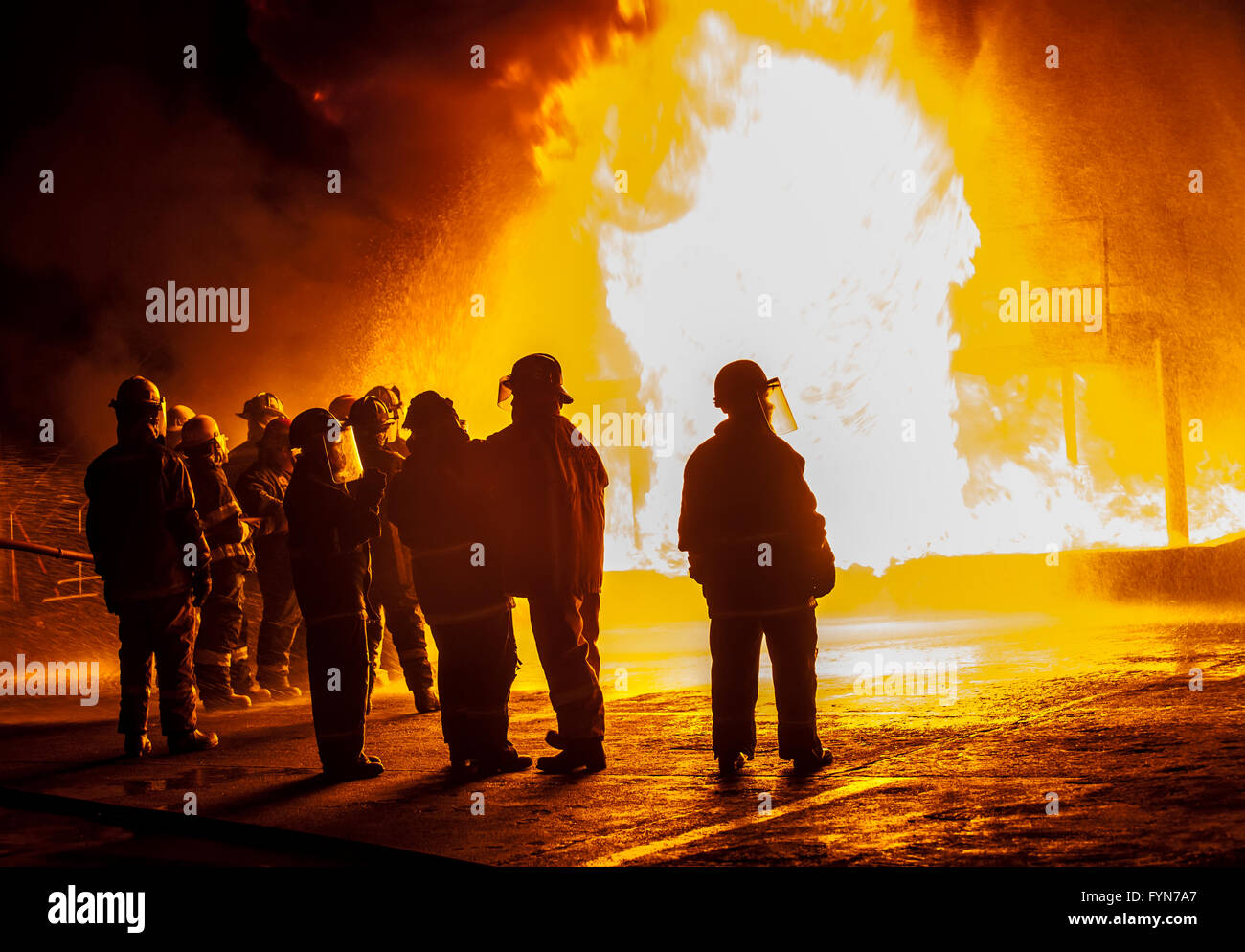 Structural Firefighting Gear High Resolution Stock Photography and ...