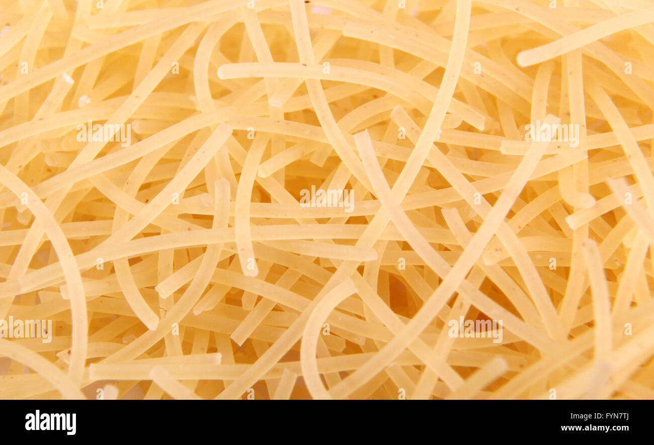 Italian spaghetti pasta dried food Stock Photo - Alamy