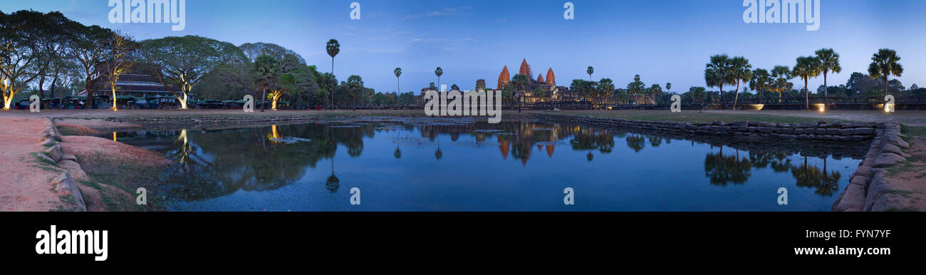 Angkor Wat Sunset Stock Photo - Alamy