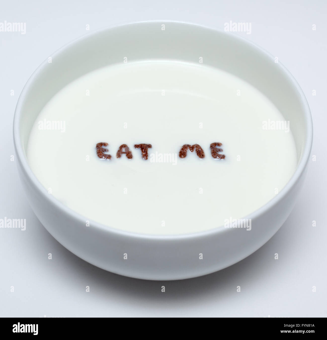 Eat letter hi-res stock photography and images - Alamy