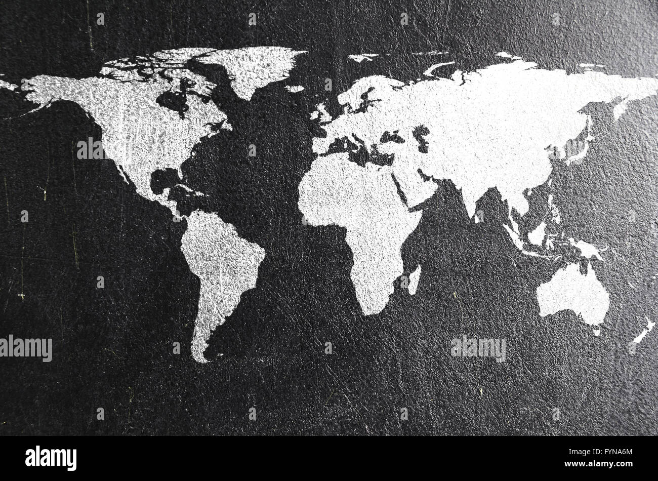 Old world map horizontal hi-res stock photography and images - Alamy