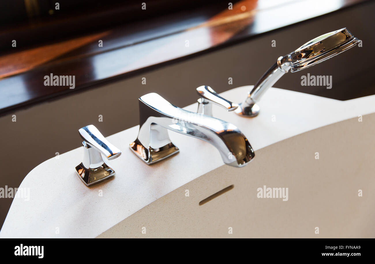 Shower tap hi-res stock photography and images - Alamy