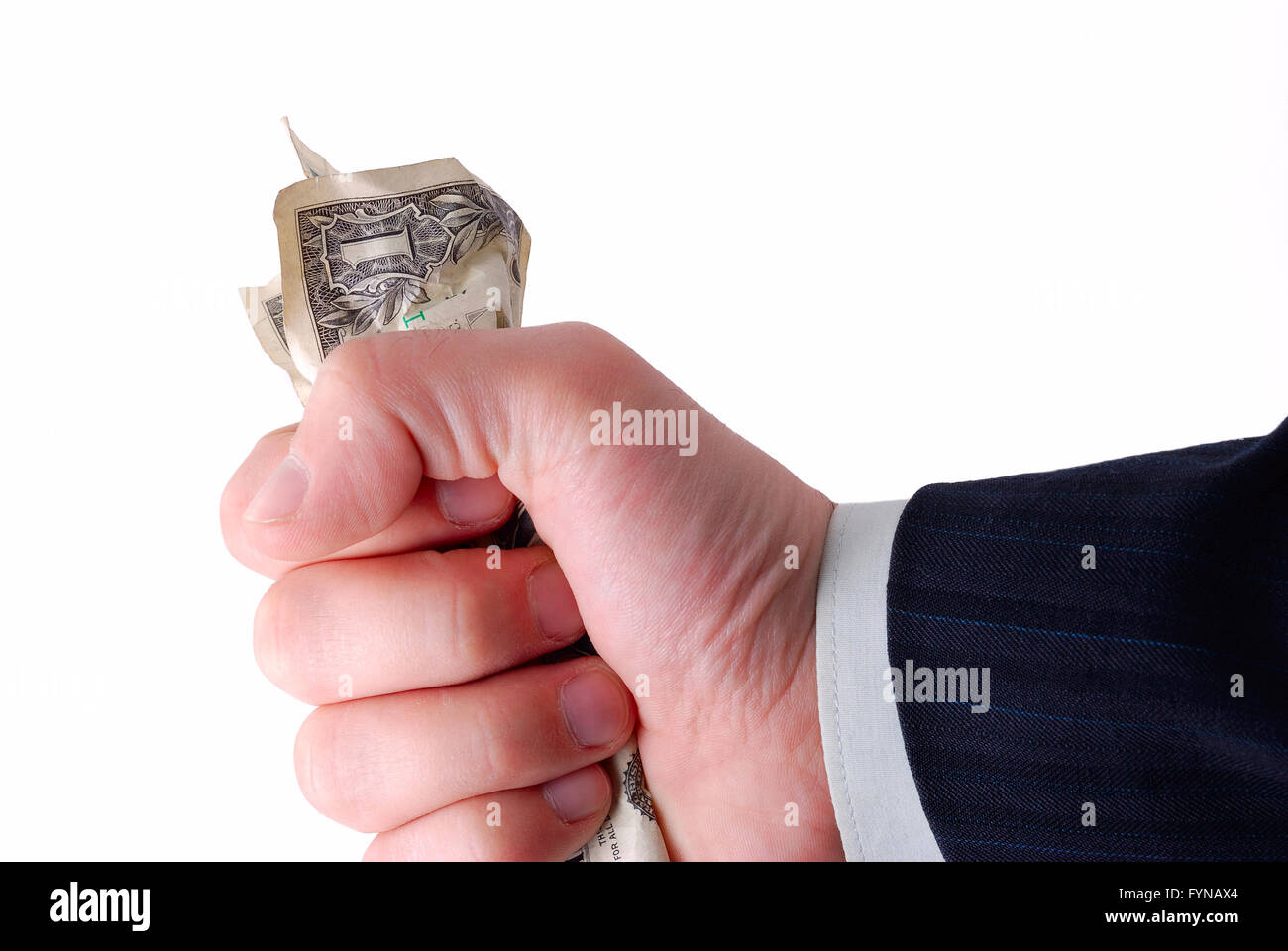 business hand holding cash Stock Photo - Alamy