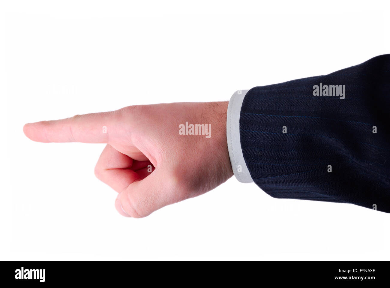 business hand indicating Stock Photo - Alamy